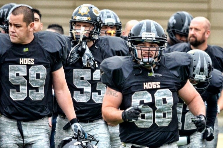 CDCR staff hit gridiron in Guns and Hoses charity game - Inside CDCR