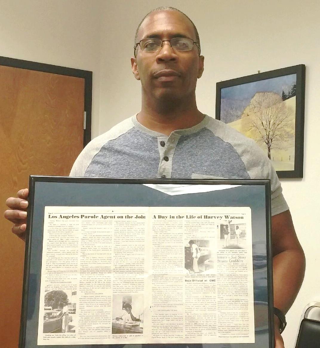 Parole Agent Harvey Watson Jr.'s career is in his blood - Inside CDCR
