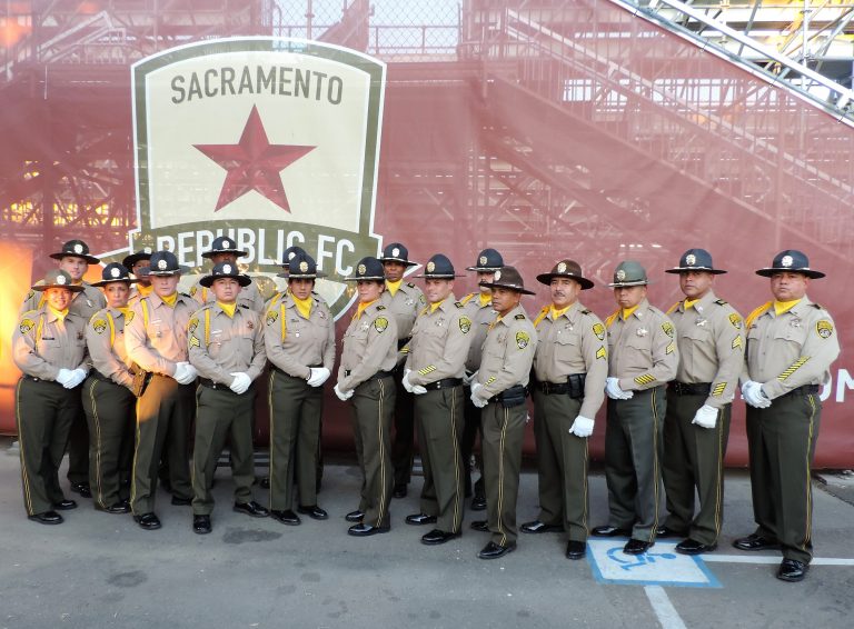 CDCR Honor Guard presents colors in honor of slain officer - Inside CDCR