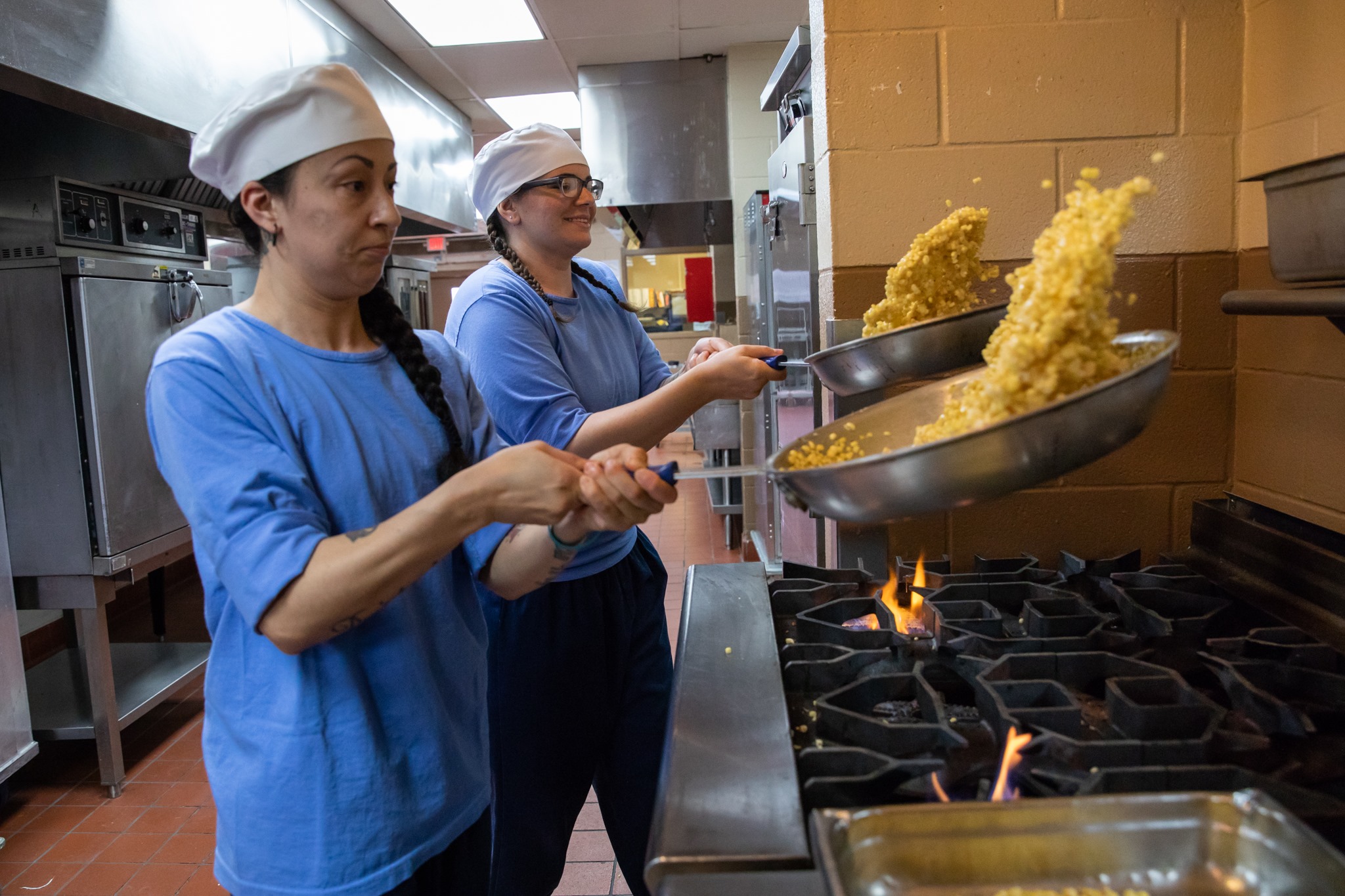 Chefs in training graduate CALPIA Culinary Arts