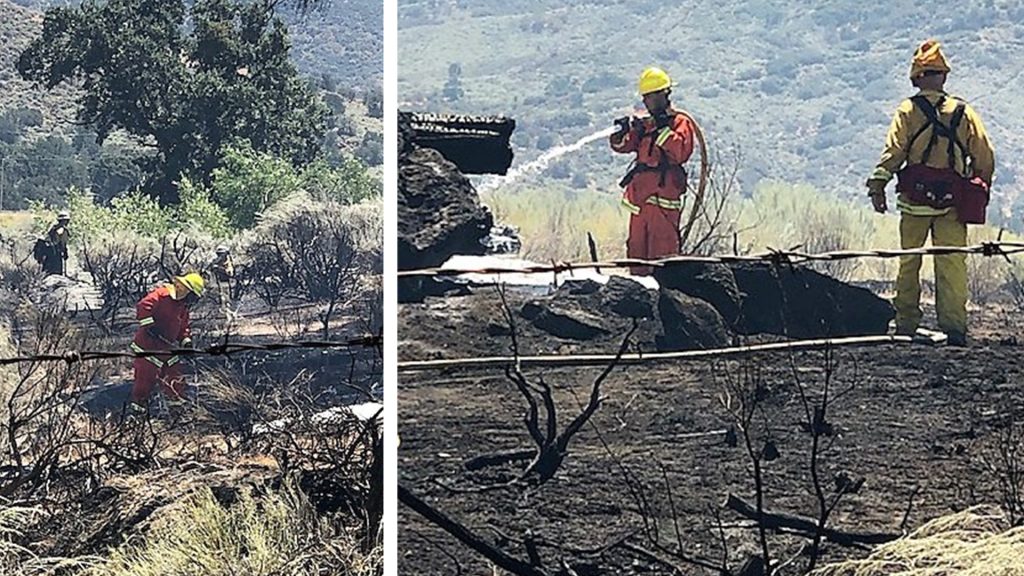 Prison blaze snuffed out by CCI Fire Captain, inmate fire crew