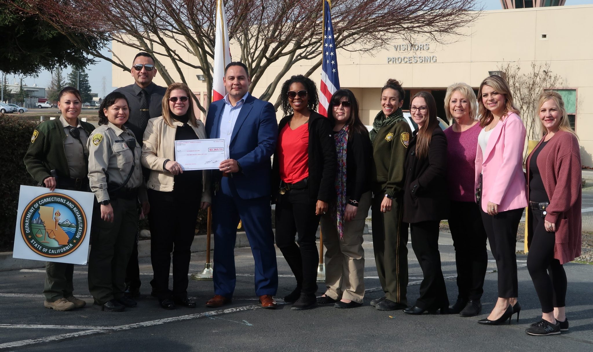 CCWF donates $2,500 to breast cancer survivors - Inside CDCR