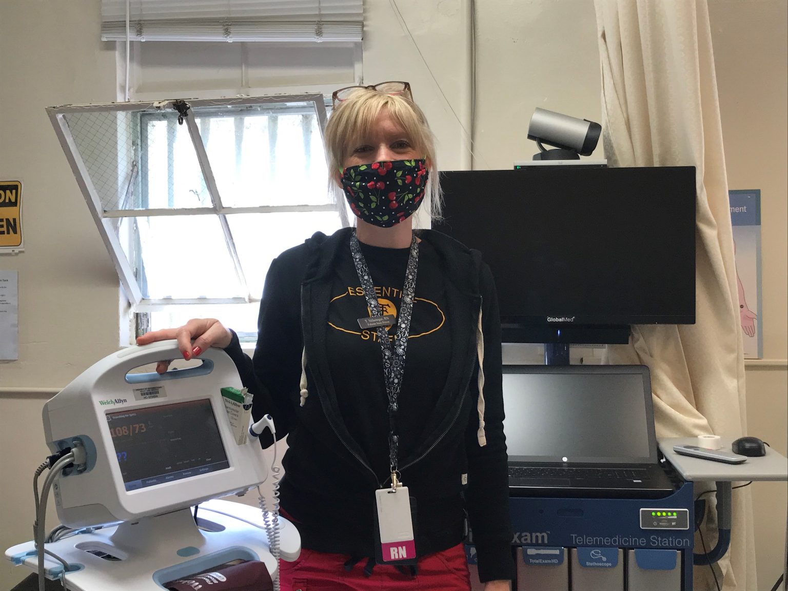 Folsom Women's Facility nurse creates masks - Inside CDCR