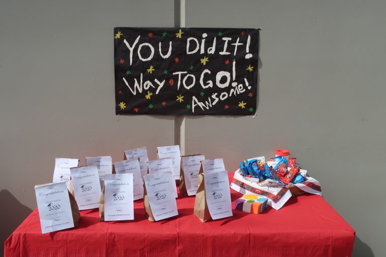 SVSP celebrates with physically distant graduations