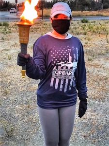 CSP-Sacramento carries Special Olympics torch through Folsom