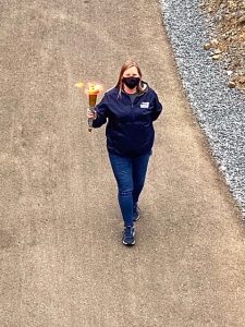 CSP-Sacramento carries Special Olympics torch through Folsom