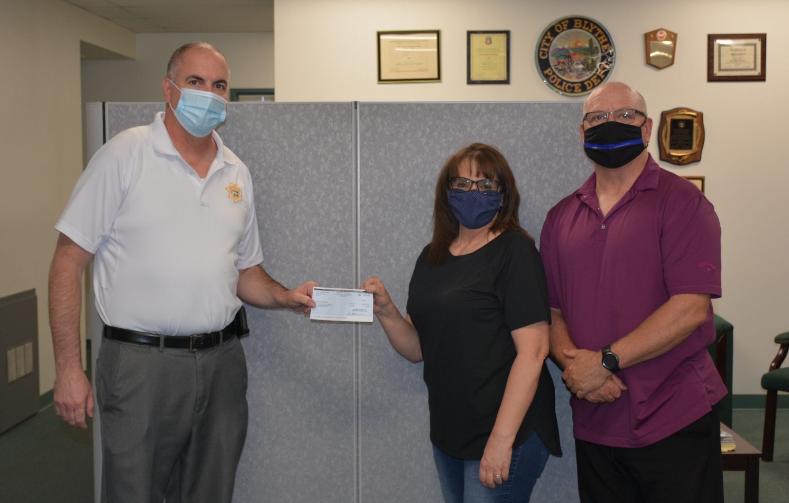 CVSP donates $14,000 to Blythe area charities - Inside CDCR