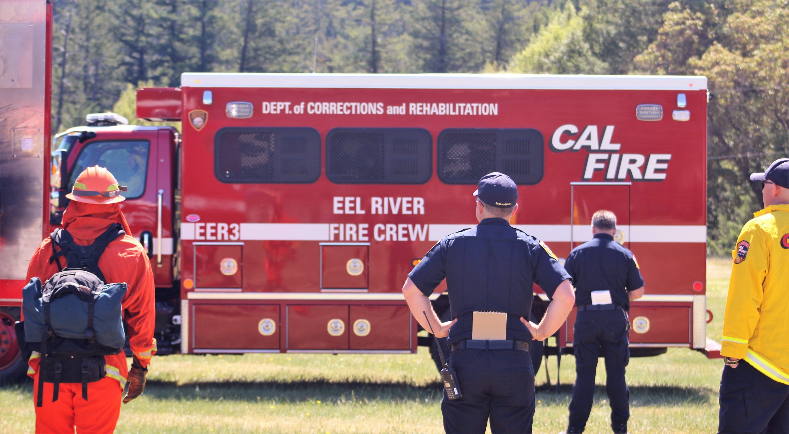 Incarcerated firefighters help protect redwood coastal communities