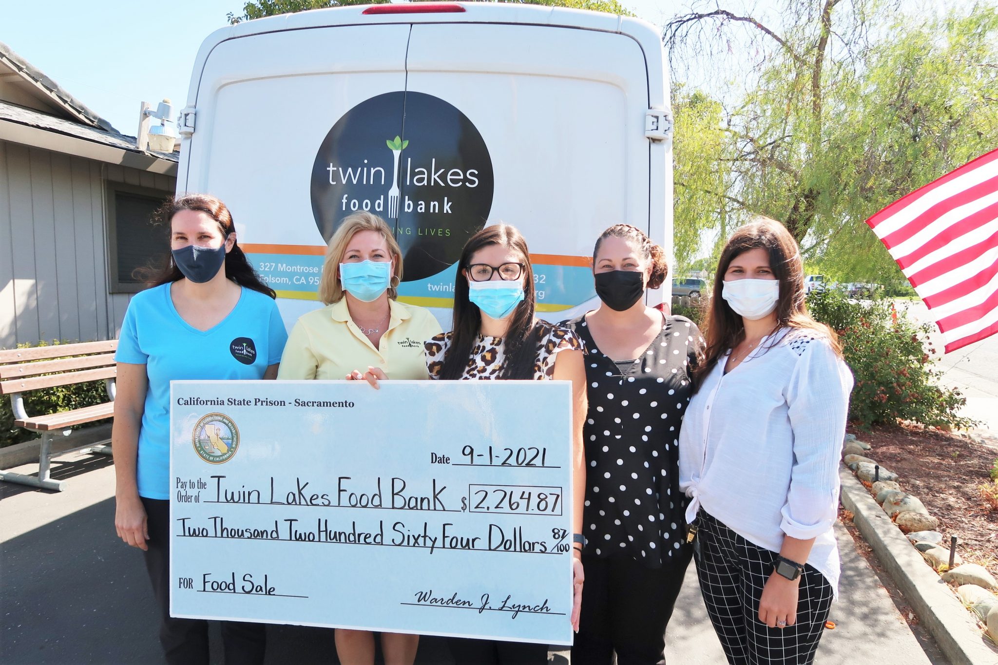 CSP-Sacramento donates over $2k to food bank - Inside CDCR