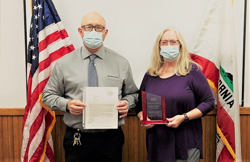 High Desert employee receives Visionary Award - Inside CDCR