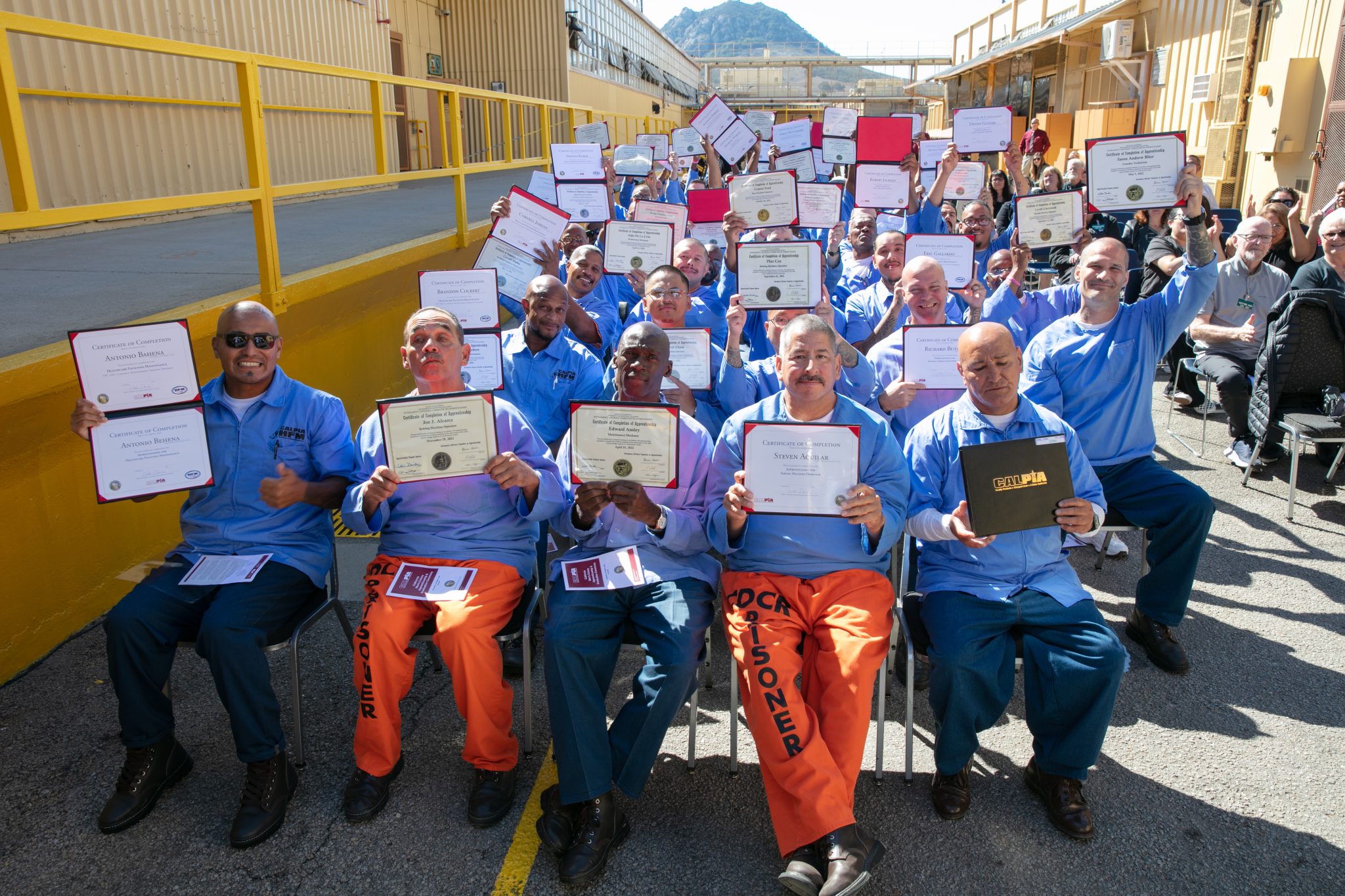 CALPIA grads receive certifications, apprenticeships