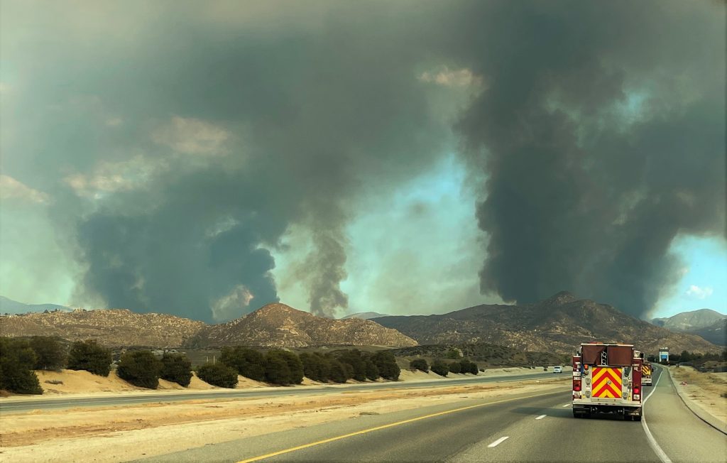 Residents thank fire crews for saving homes