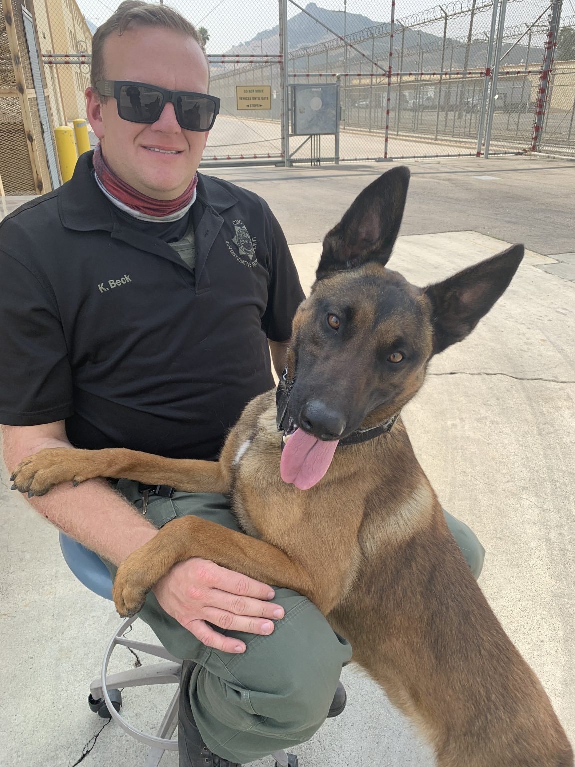 CDCR, CMC staff say goodbye to K-9 Seger - Inside CDCR