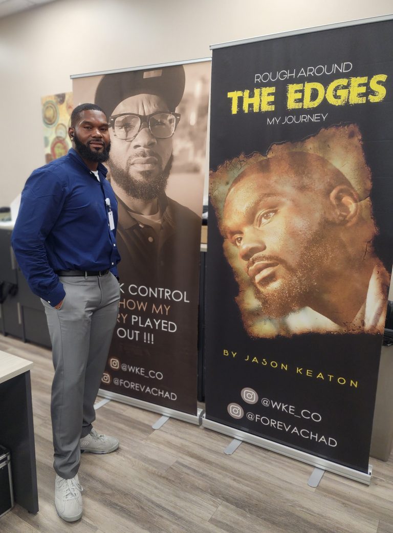 A year after graduating, Jason Keaton is helping others