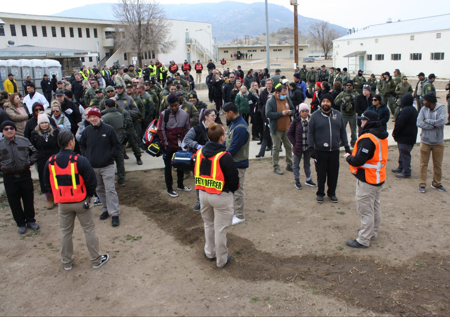 Large Scale Incident training drill - Inside CDCR