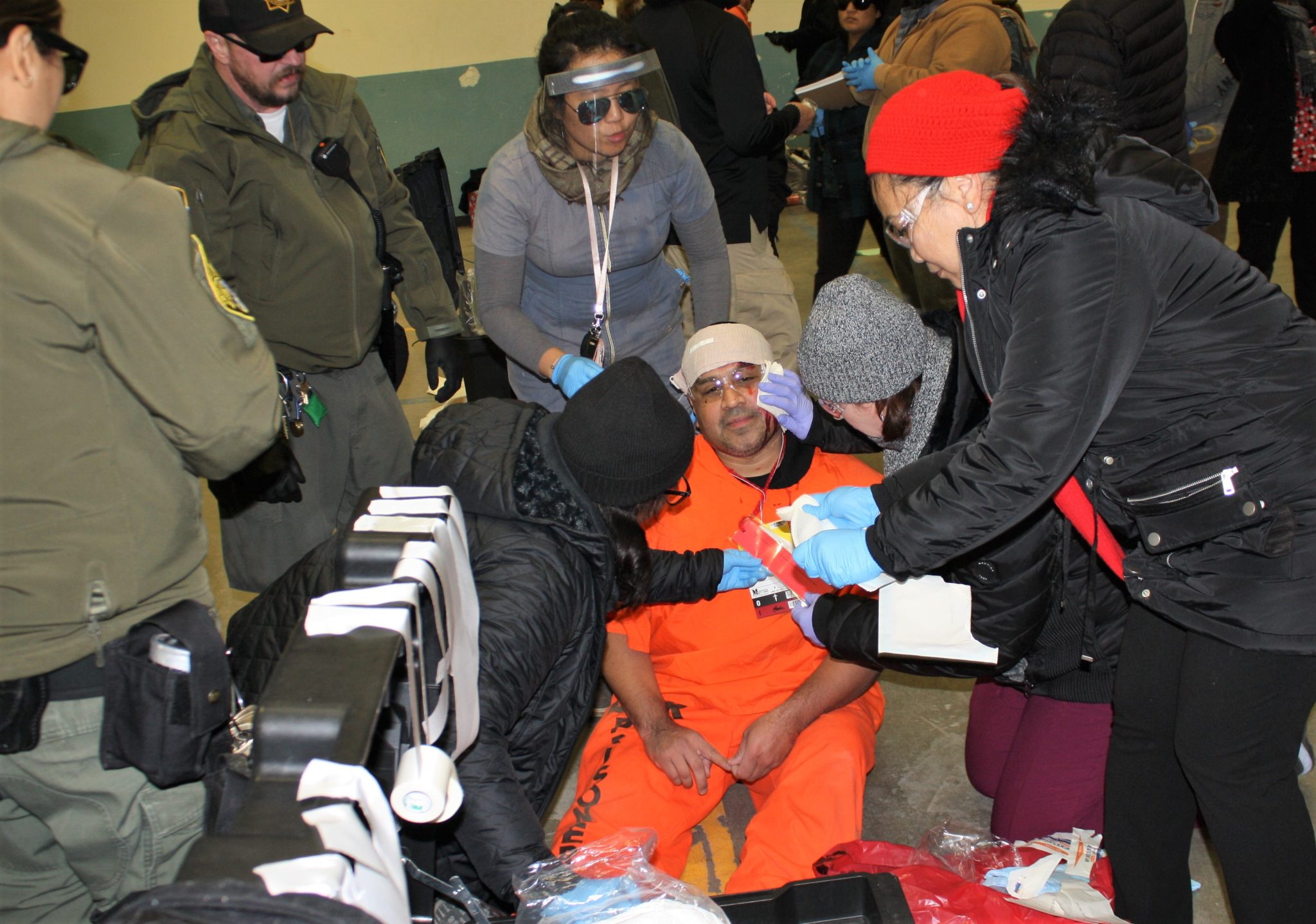 Large Scale Incident training drill - Inside CDCR