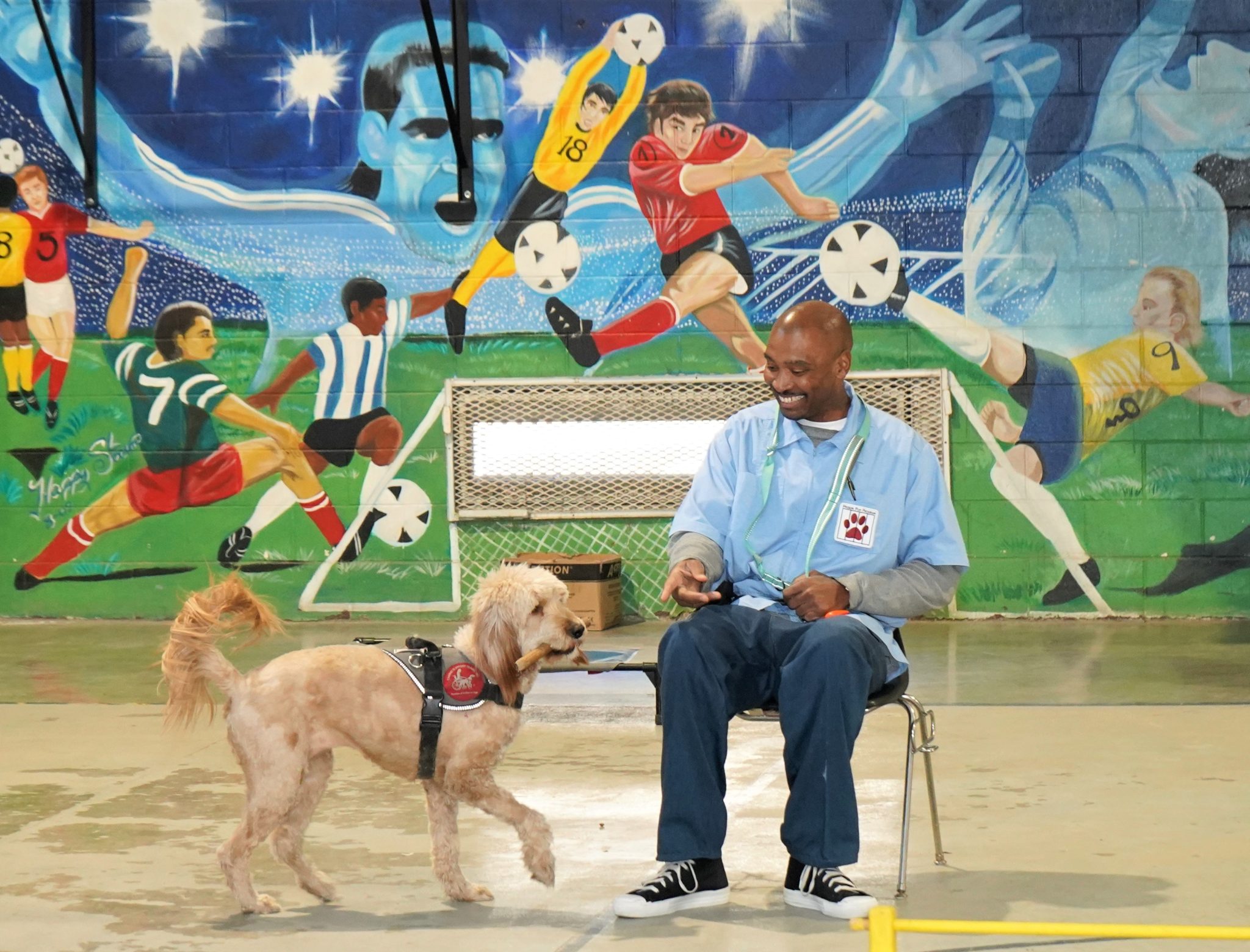 CIM shows off service dogs program