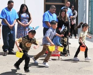 Staff brighten Easter inside and beyond