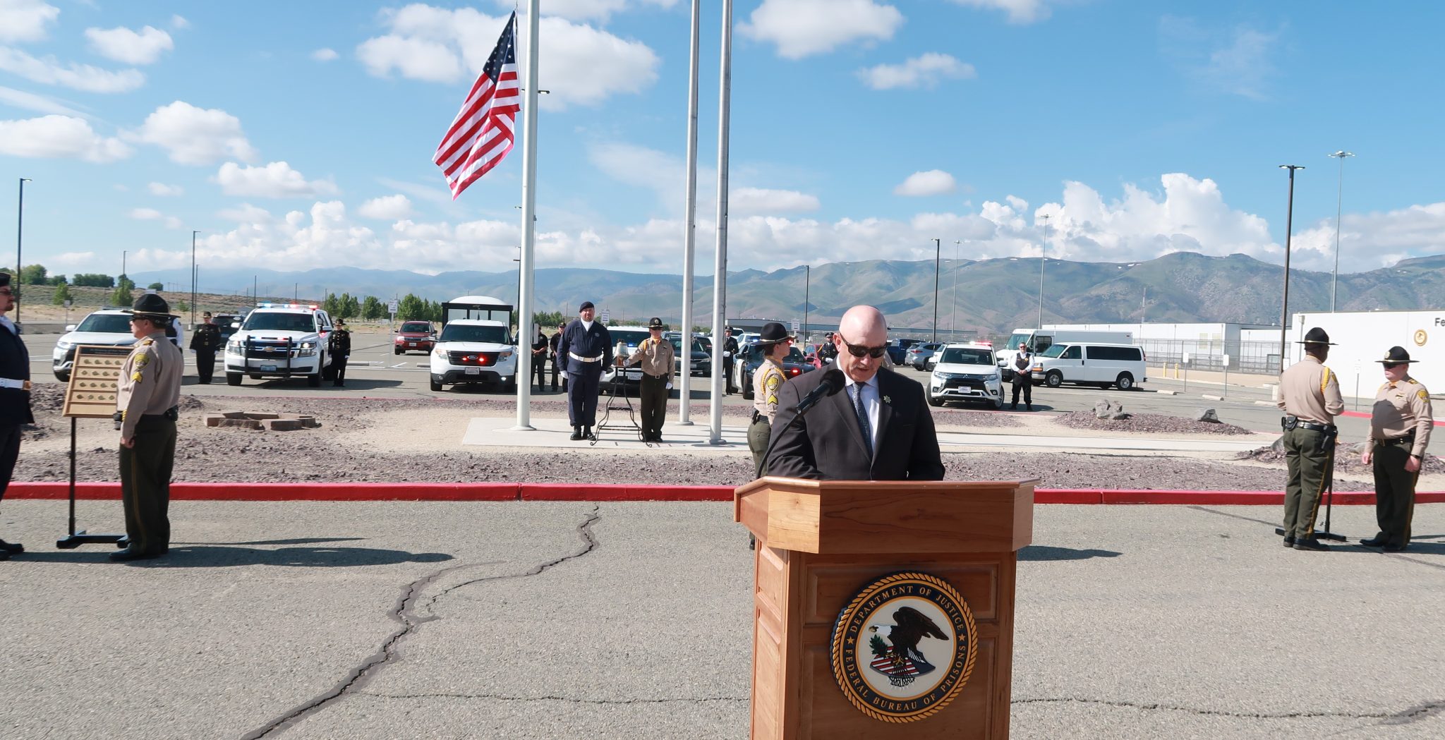 HDSP honors fallen officers at federal prison ceremony