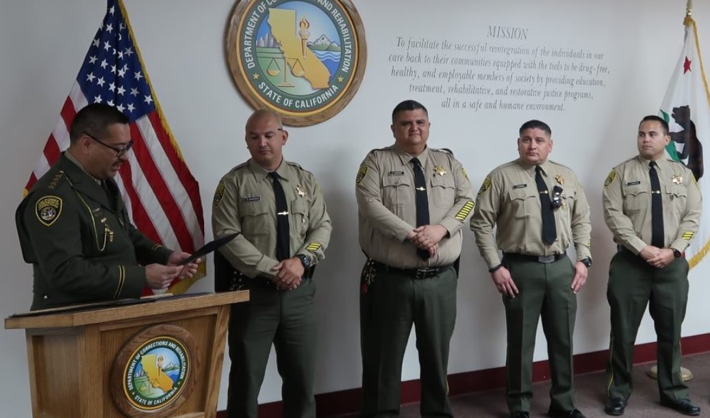 CEN adopts promotion ceremony tradition - Inside CDCR