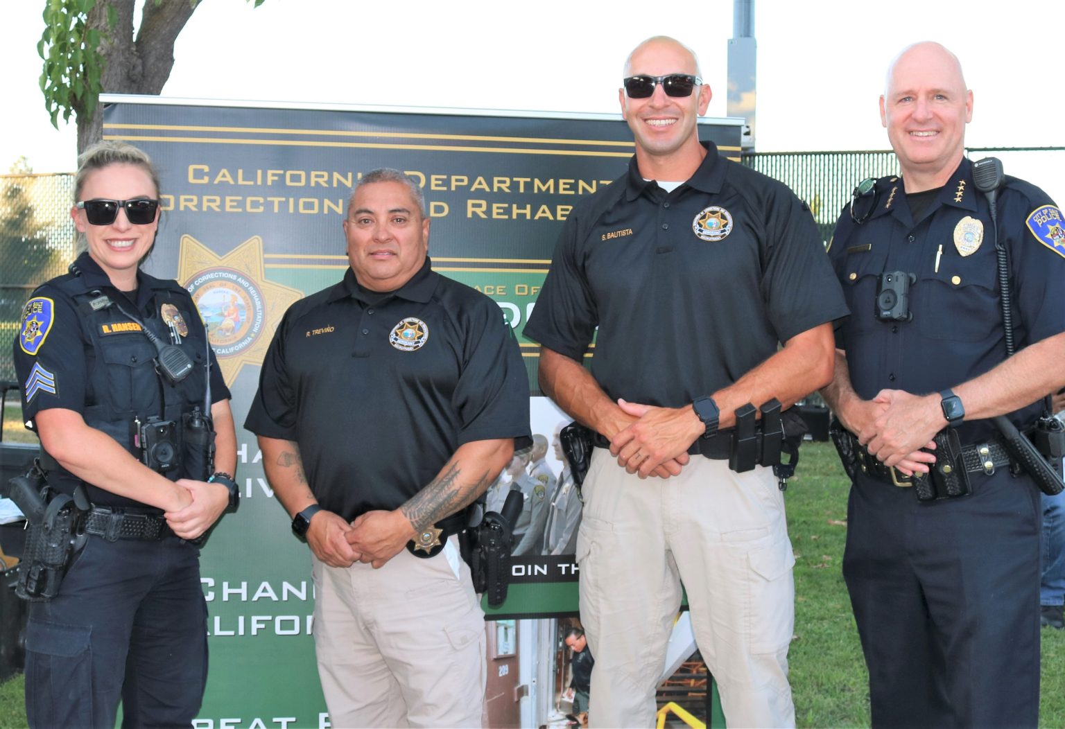 CDCR staff get into Galt's National Night Out