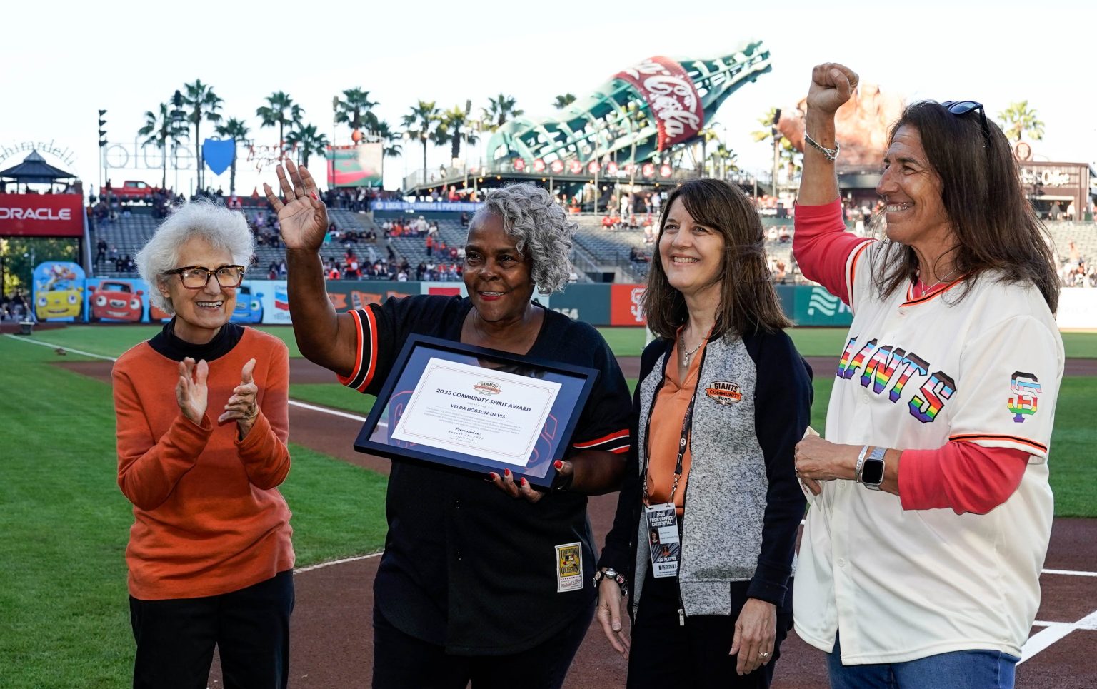 Dobson-Davis receives Community Spirit Award