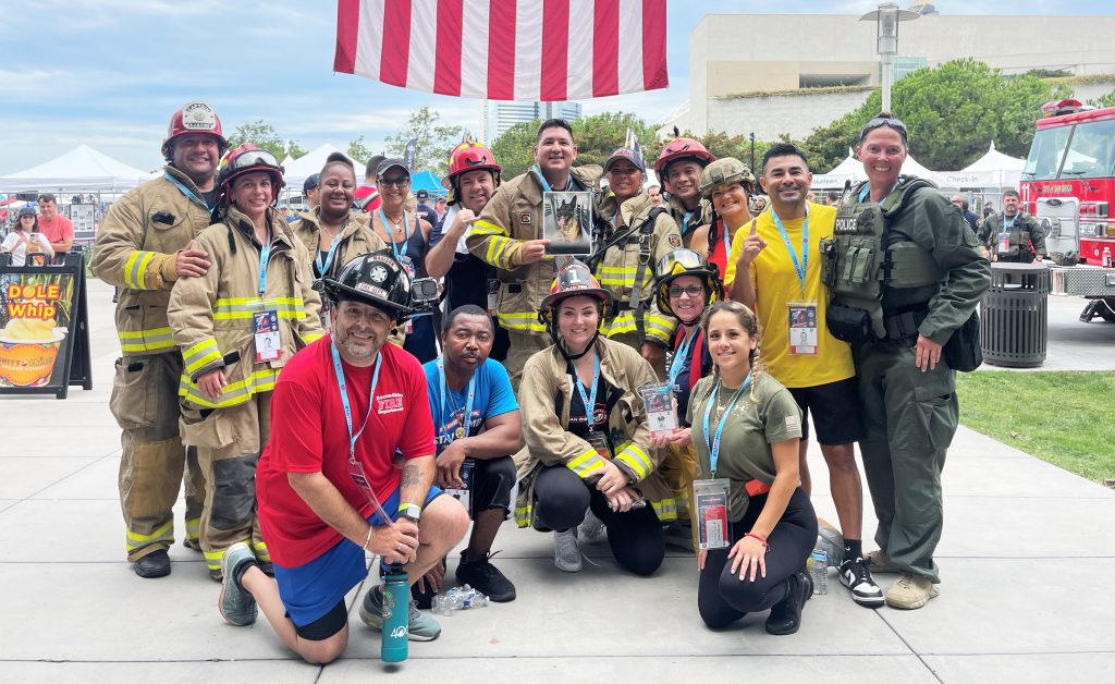 RJD staff climb stairs to honor 9/11 responders