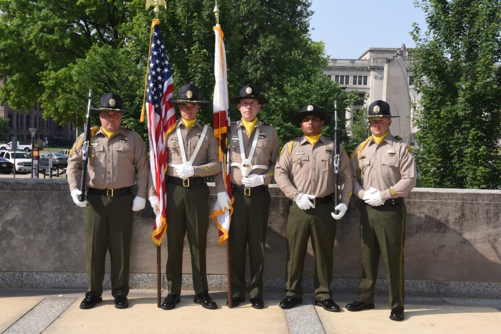 MCSP Honor Guard represents at Project 2000
