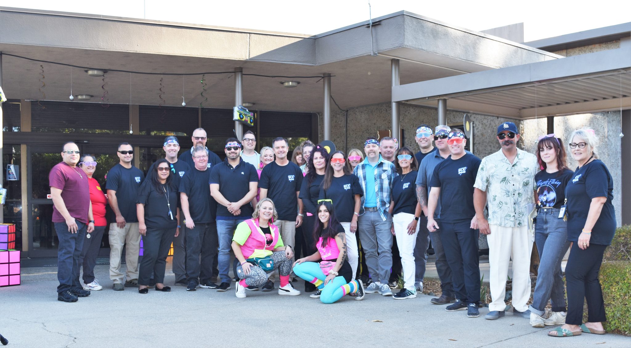 SCC staff appreciation day revisits 1980s