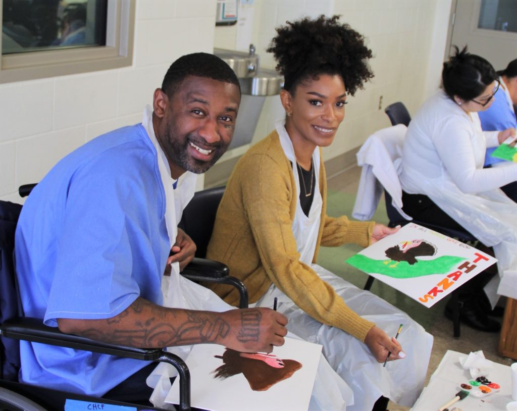 Visiting staff makes Thanksgiving special