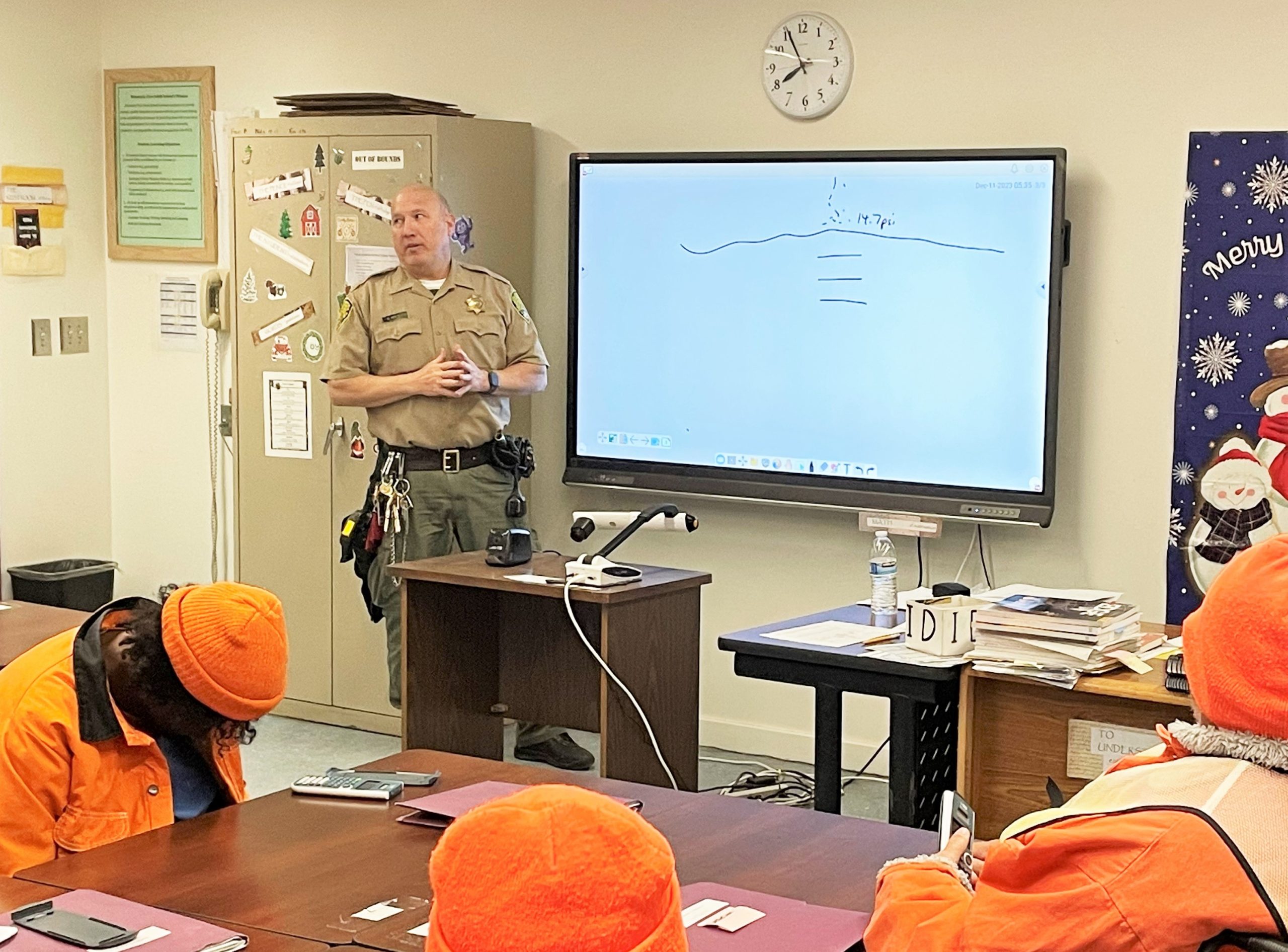 Education Officer breaks down barriers