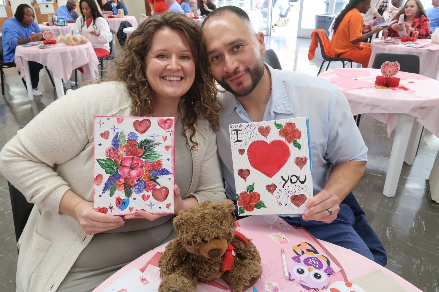 CDCR visiting staff make Valentine's special - Inside CDCR