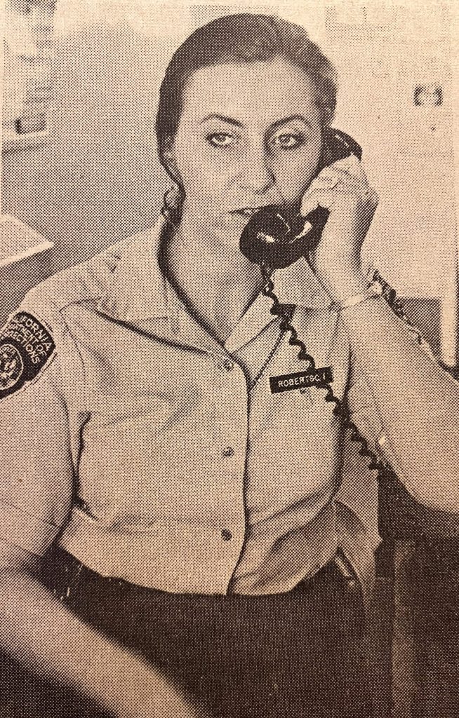 1973: DVI's first female officer reports for duty