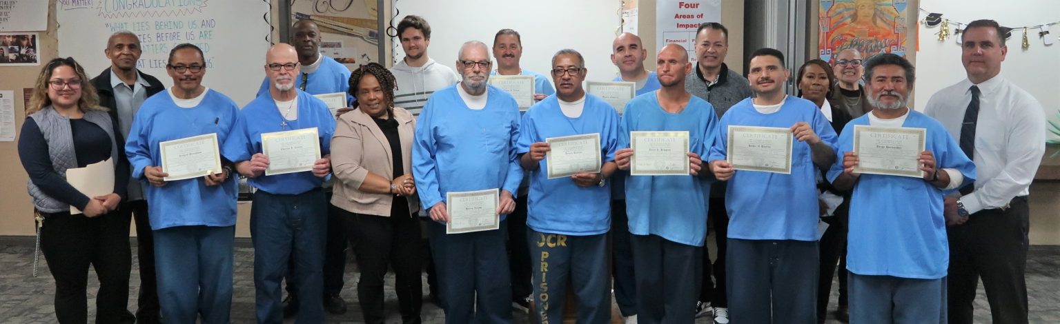 54 graduate CBI program at CTF - Inside CDCR