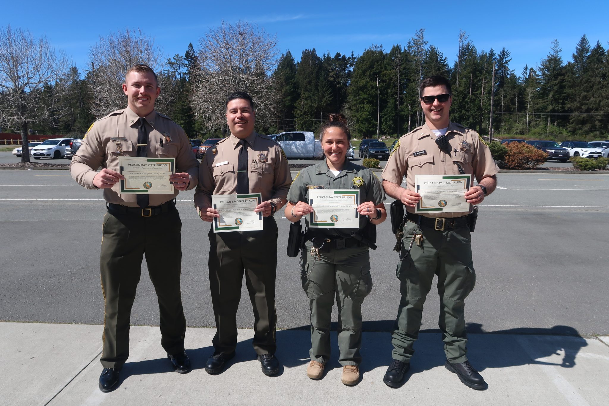 Pelican Bay hosts first promotion ceremony - Inside CDCR