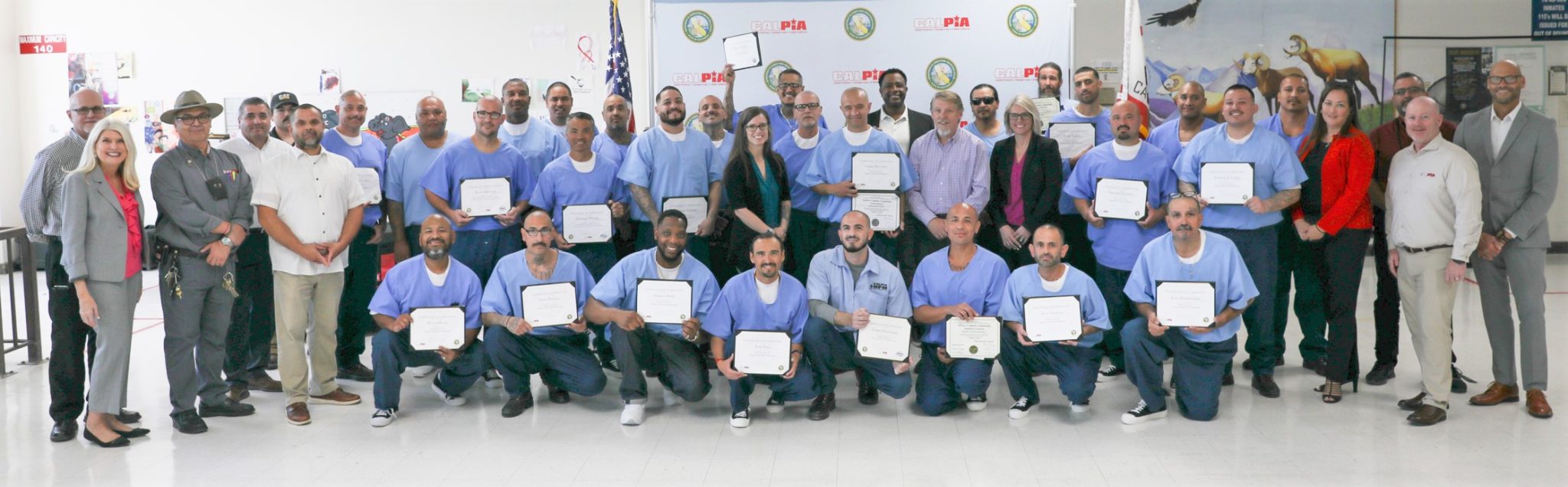 CALPIA graduates recognized at Centinela - Inside CDCR
