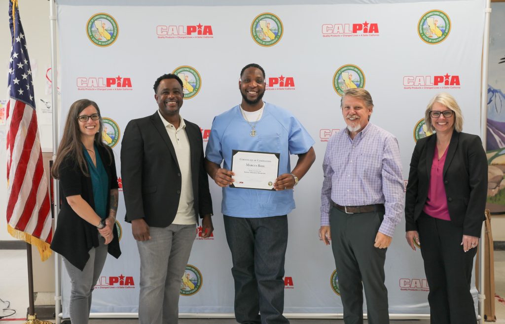 CALPIA graduates recognized at Centinela - Inside CDCR