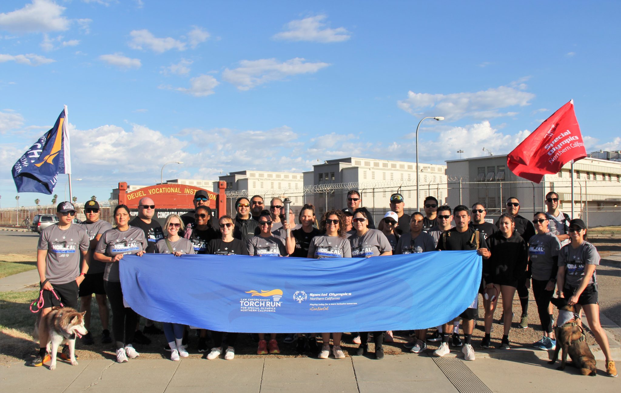 CDCR carries Special Olympics torch across California