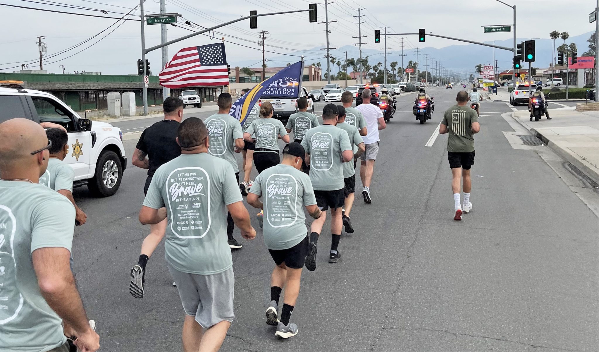 CDCR carries Special Olympics torch across California