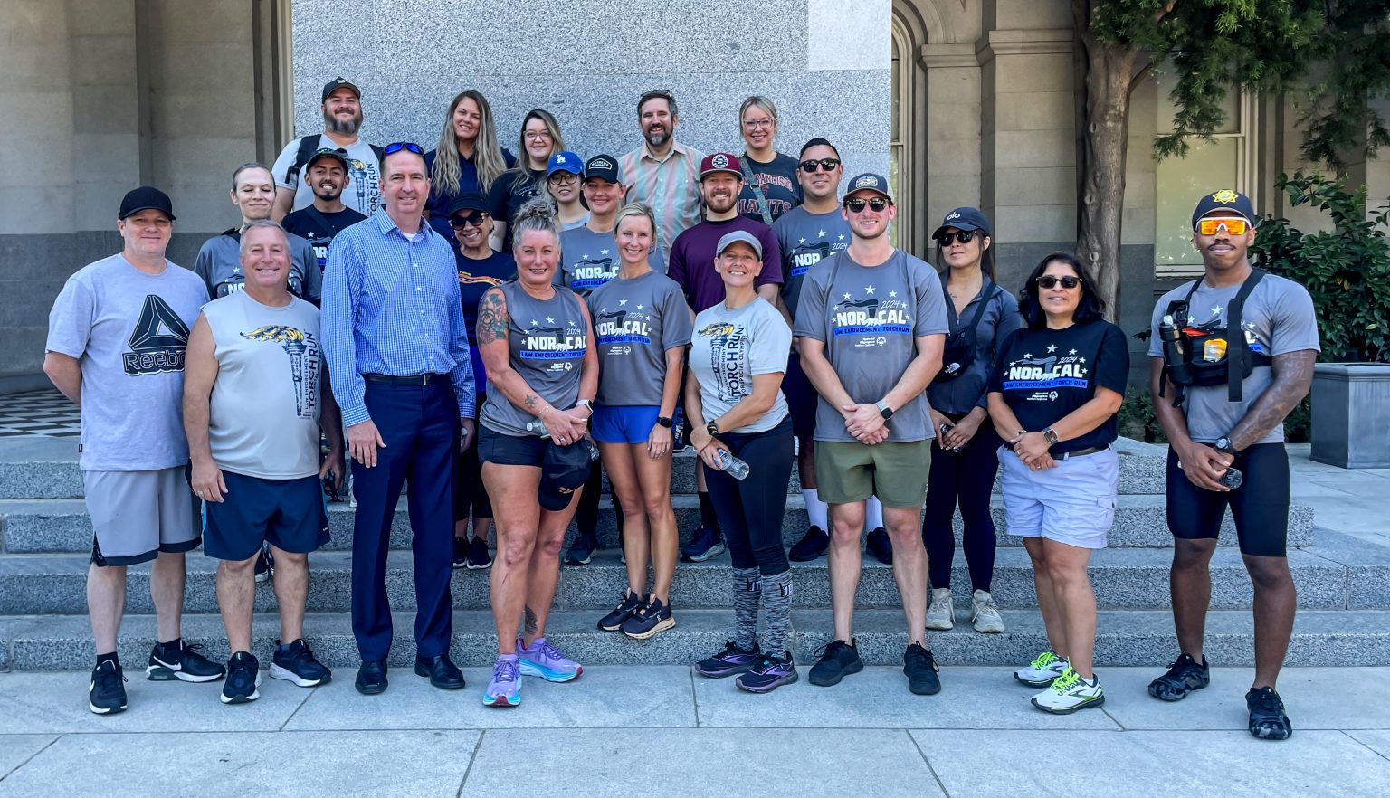 CDCR carries Special Olympics torch across California