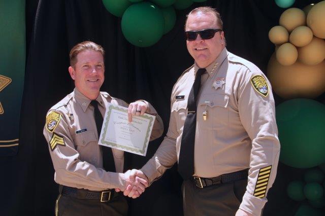 RJ Donovan holds promotion ceremony