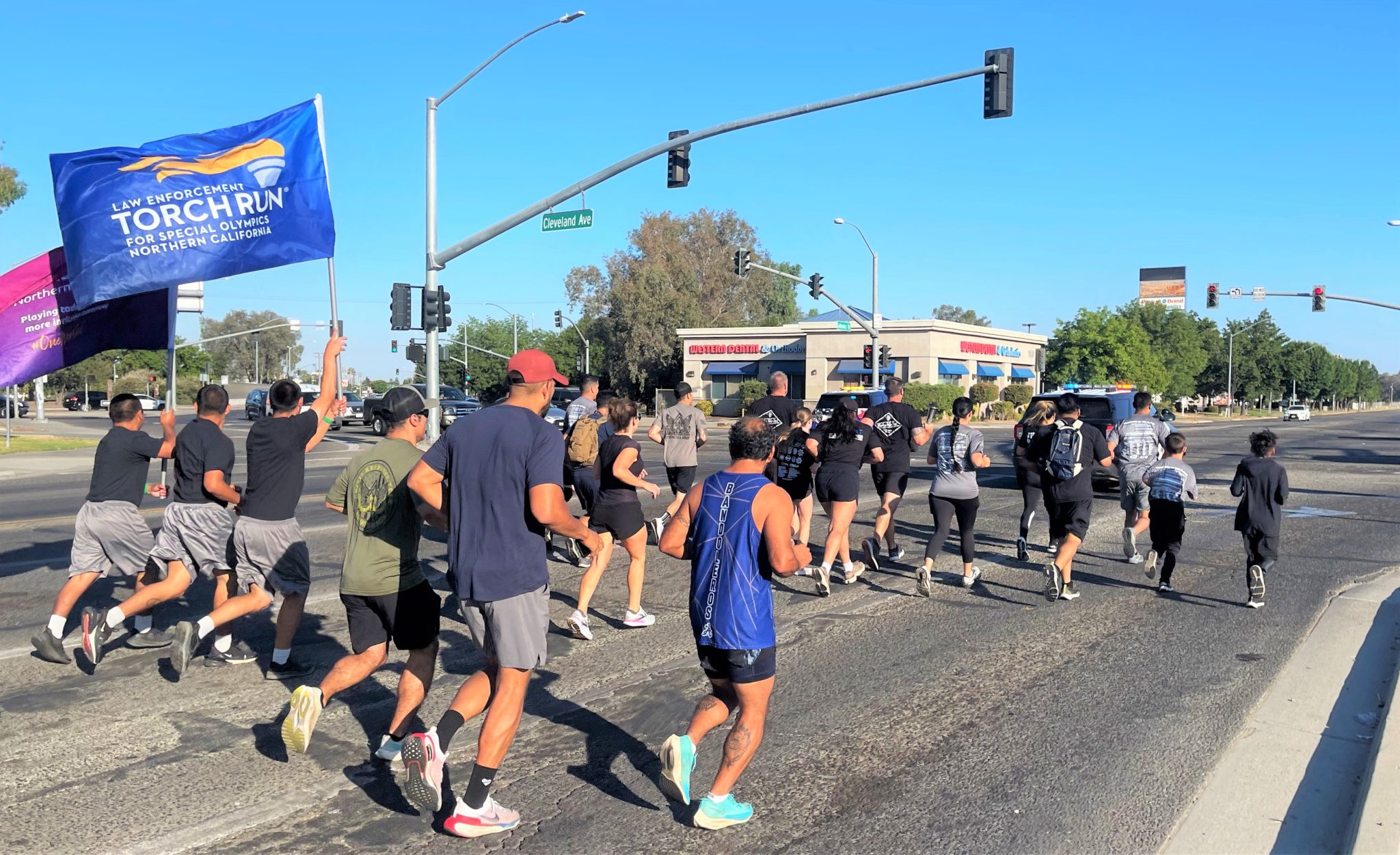 CDCR carries Special Olympics torch across California
