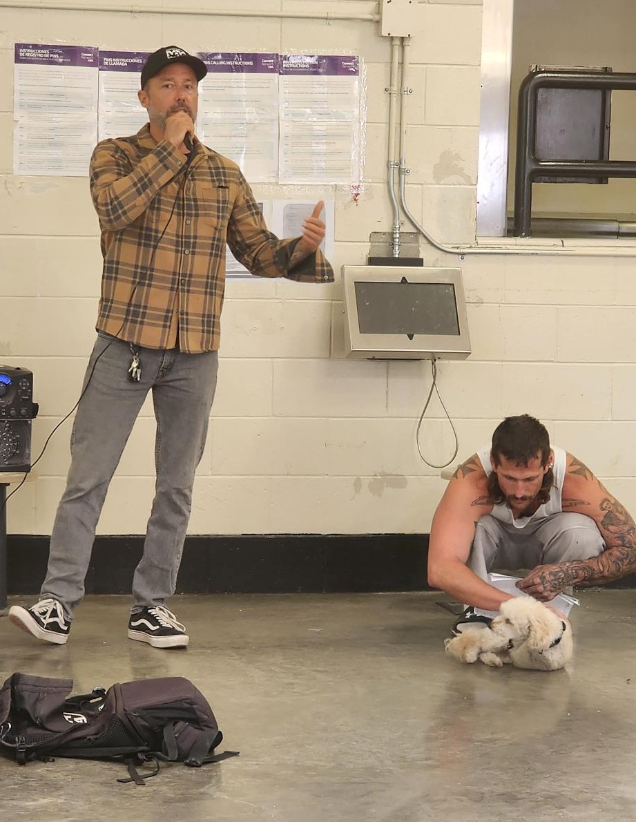 Marley's Mutts founder visits San Quentin - Inside CDCR