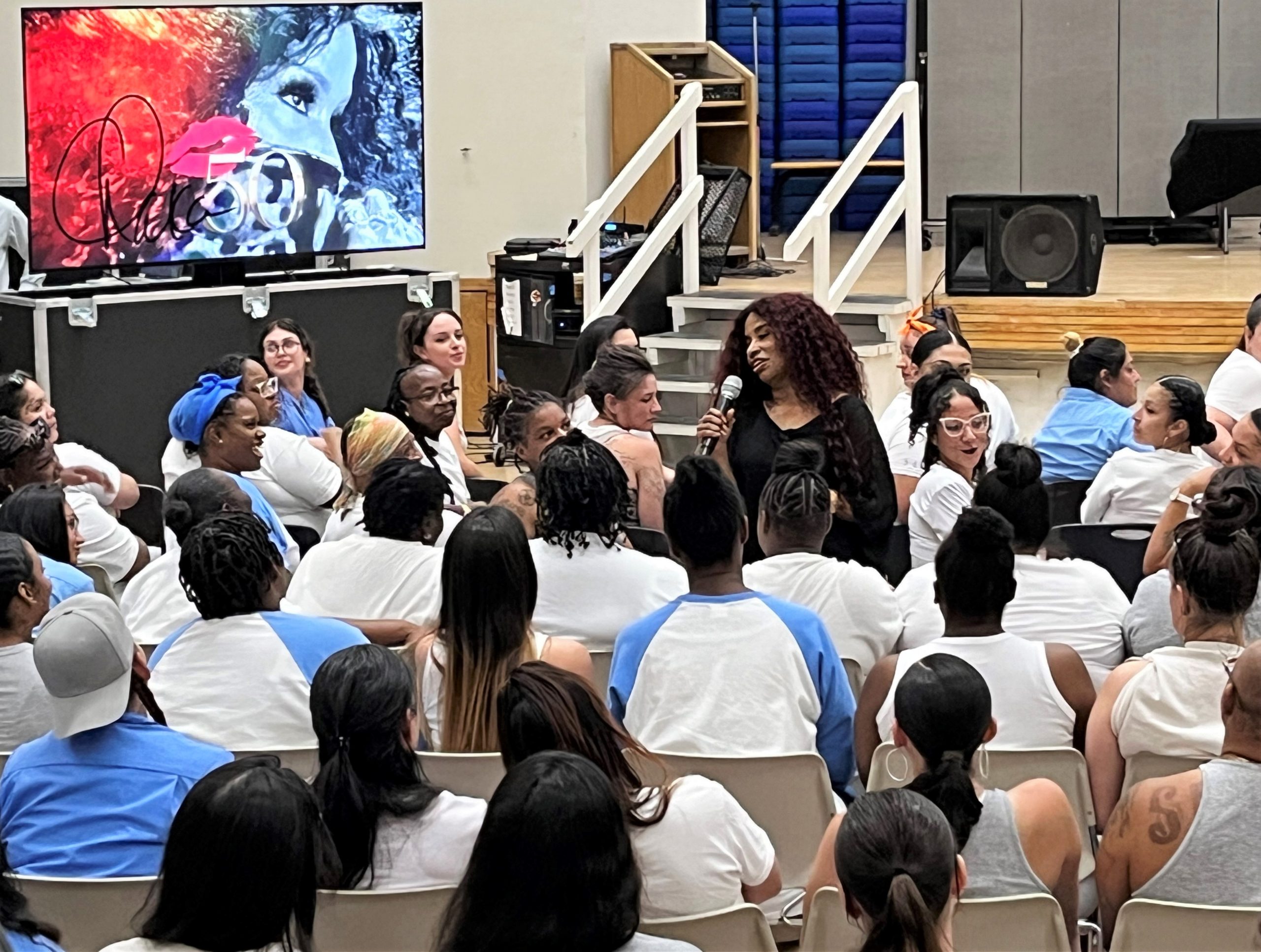 Chaka Khan inspires during CIW graduation - Inside CDCR