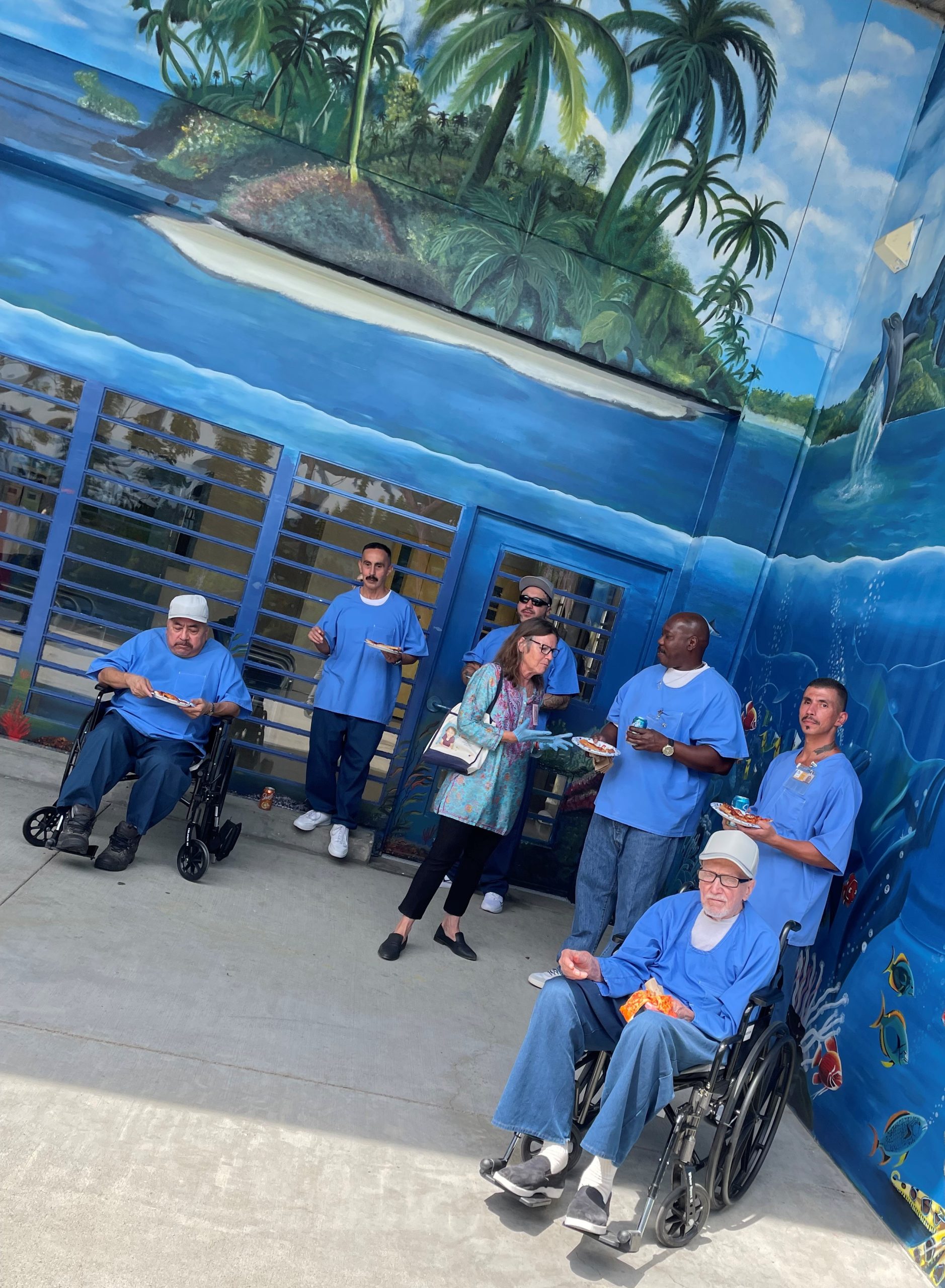 CHCF unveils palliative care mural - Inside CDCR
