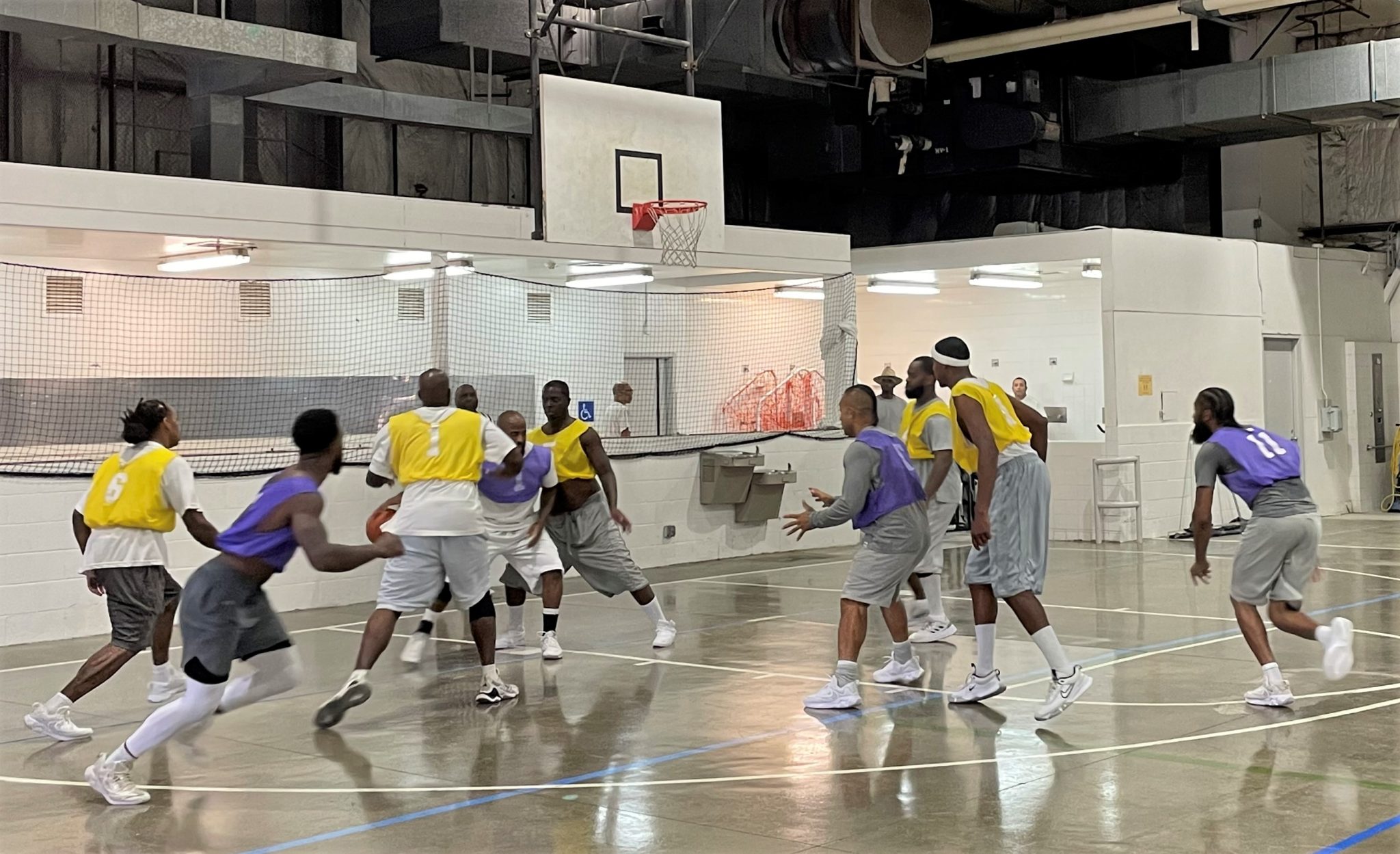 First intramural basketball game at RJ Donovan - Inside CDCR