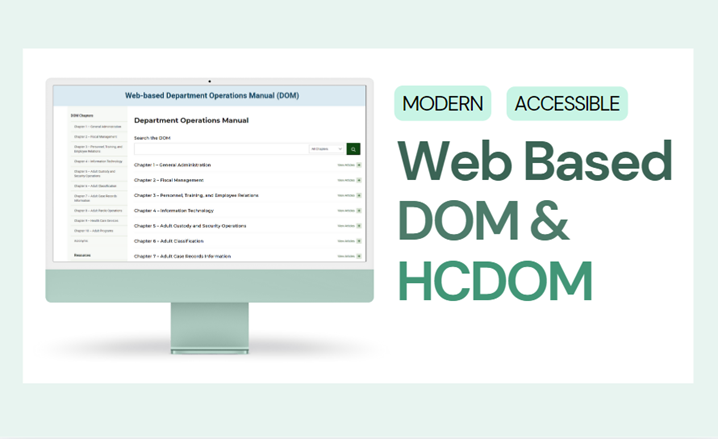 Thanks to staff, DOM, Health Care DOM move to web