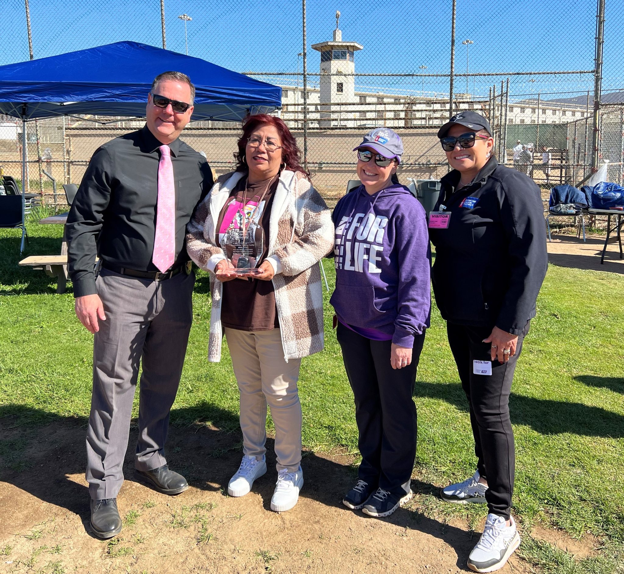 Staff, incarcerated rally to fight cancer