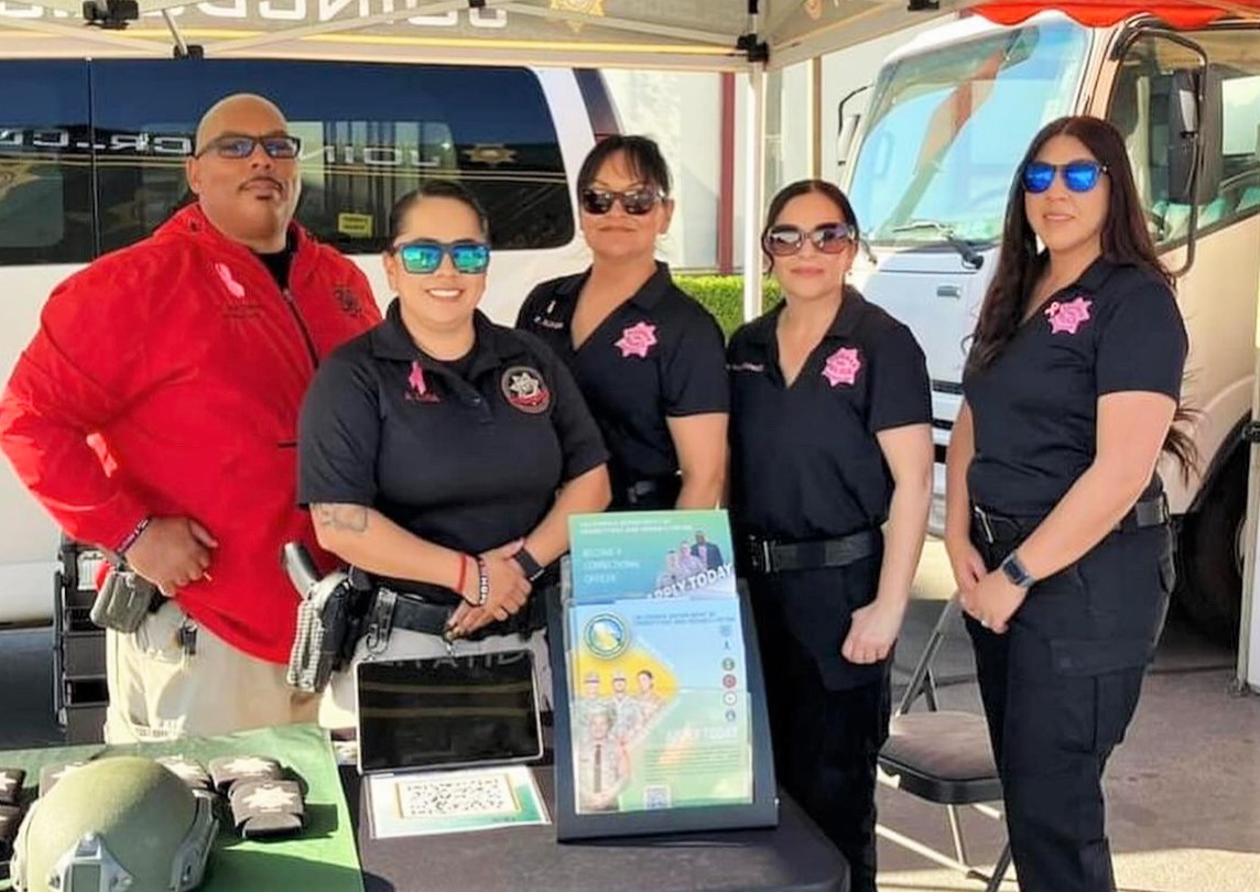 Recruiters wear pink for Breast Cancer Awareness - Inside CDCR
