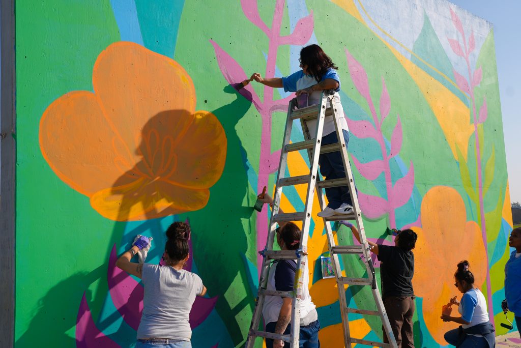 CCWF murals foster healing, changed attitudes